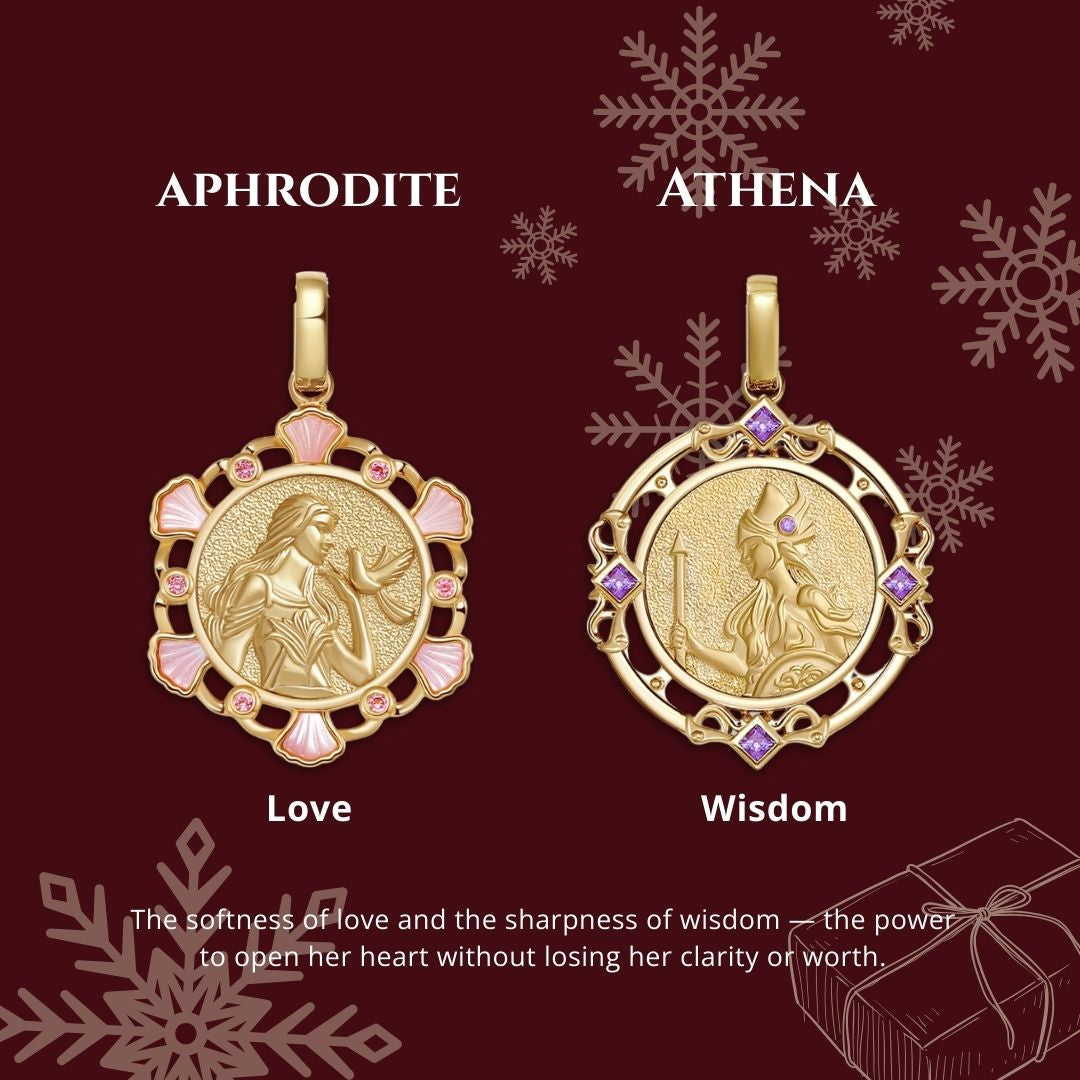 Aphrodite × Athena — The Love & Wisdom Duo – VidaWheel: Empowered by Goddess, Shape your future ...