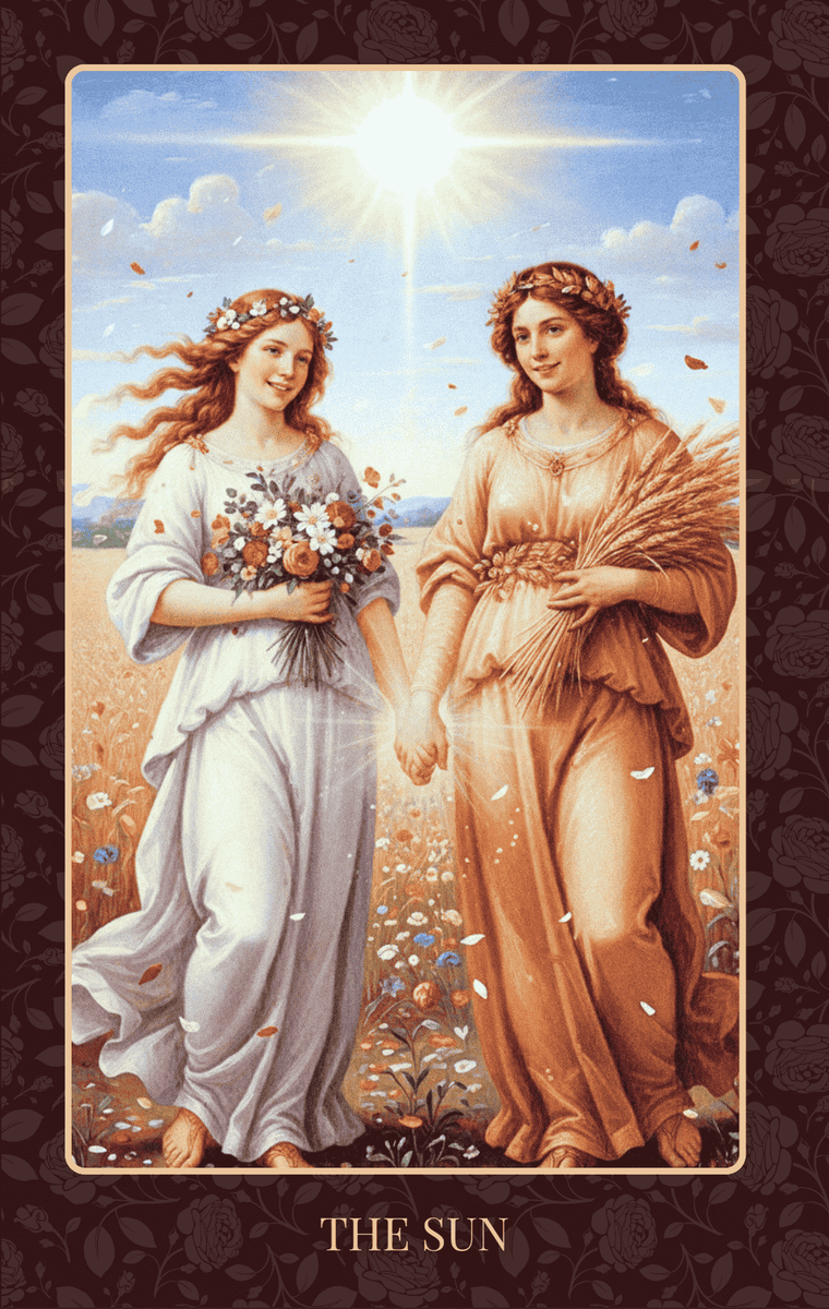 Goddess Tarot-The Sun: Awakening Demeter Goddess and the Infinite Powe ...