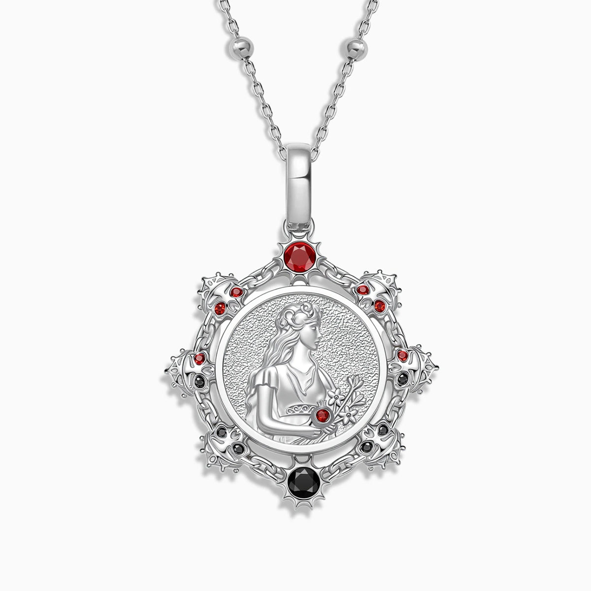 Persephone Rebirth Necklace - Silver Greek Goddess Jewelry | VidaWheel ...