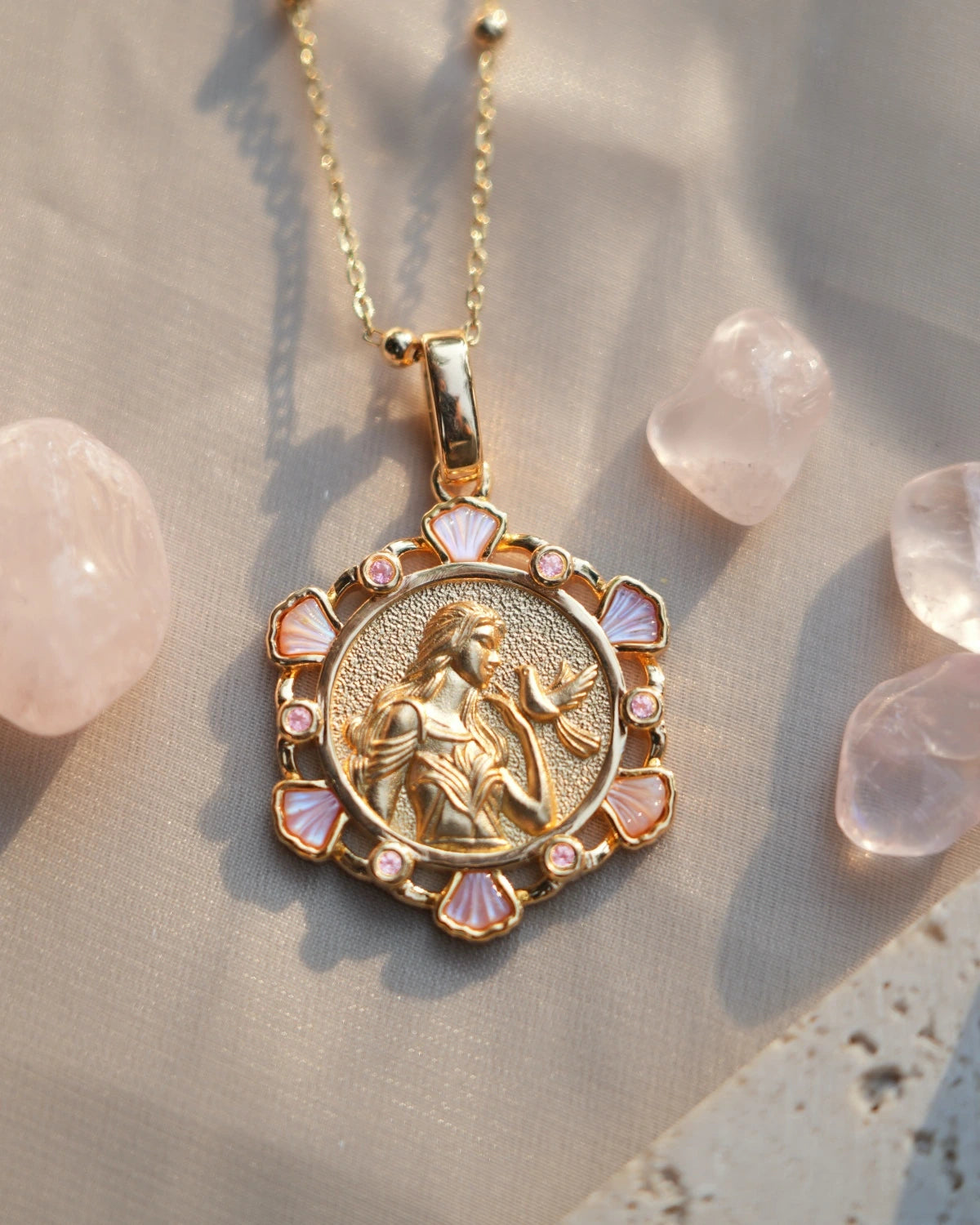 Aphrodite Shell Amulet – VidaWheel: Empowered by Goddess, Shape your ...